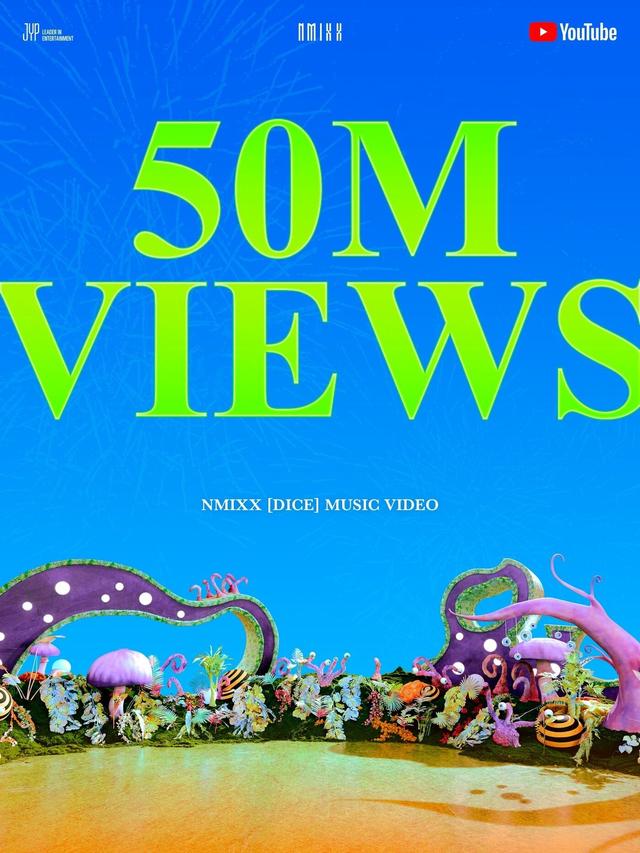 엔믹스, '다이스' MV 5000만뷰·日 타워레코드 차트 1위 - 뉴스1