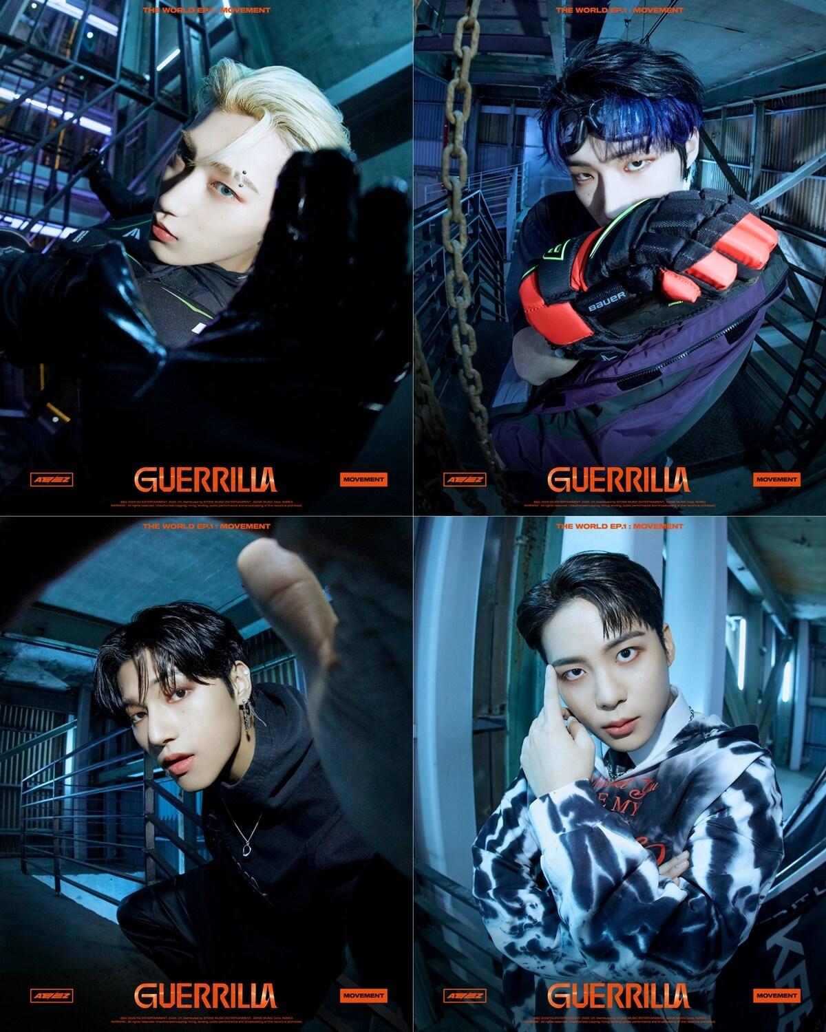 '컴백' 에이티즈, '게릴라' 개인 콘셉트 포토 공개…물오른 비주얼 - 뉴스1