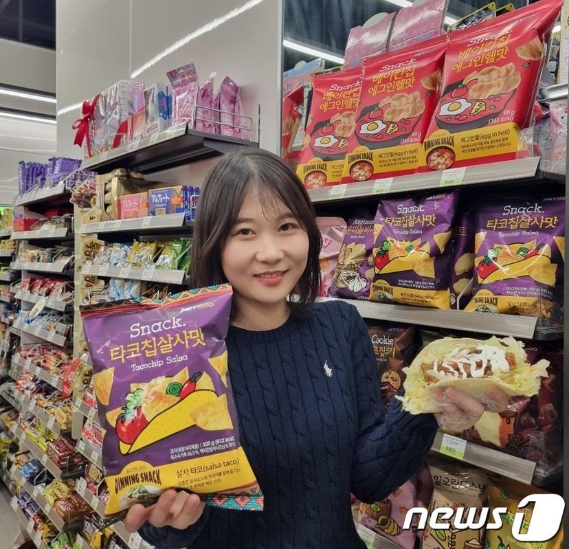 CU, 자체브랜드 'HEYROO 다이닝 스낵' 출시 - 뉴스1