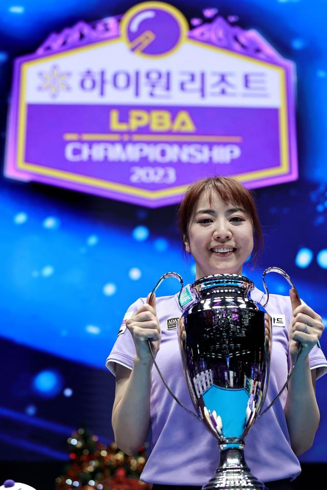 '3쿠션 강호' 日 사카이, 임혜원 잡고 LPBA 2승…상금랭킹 1위로 - 뉴스1