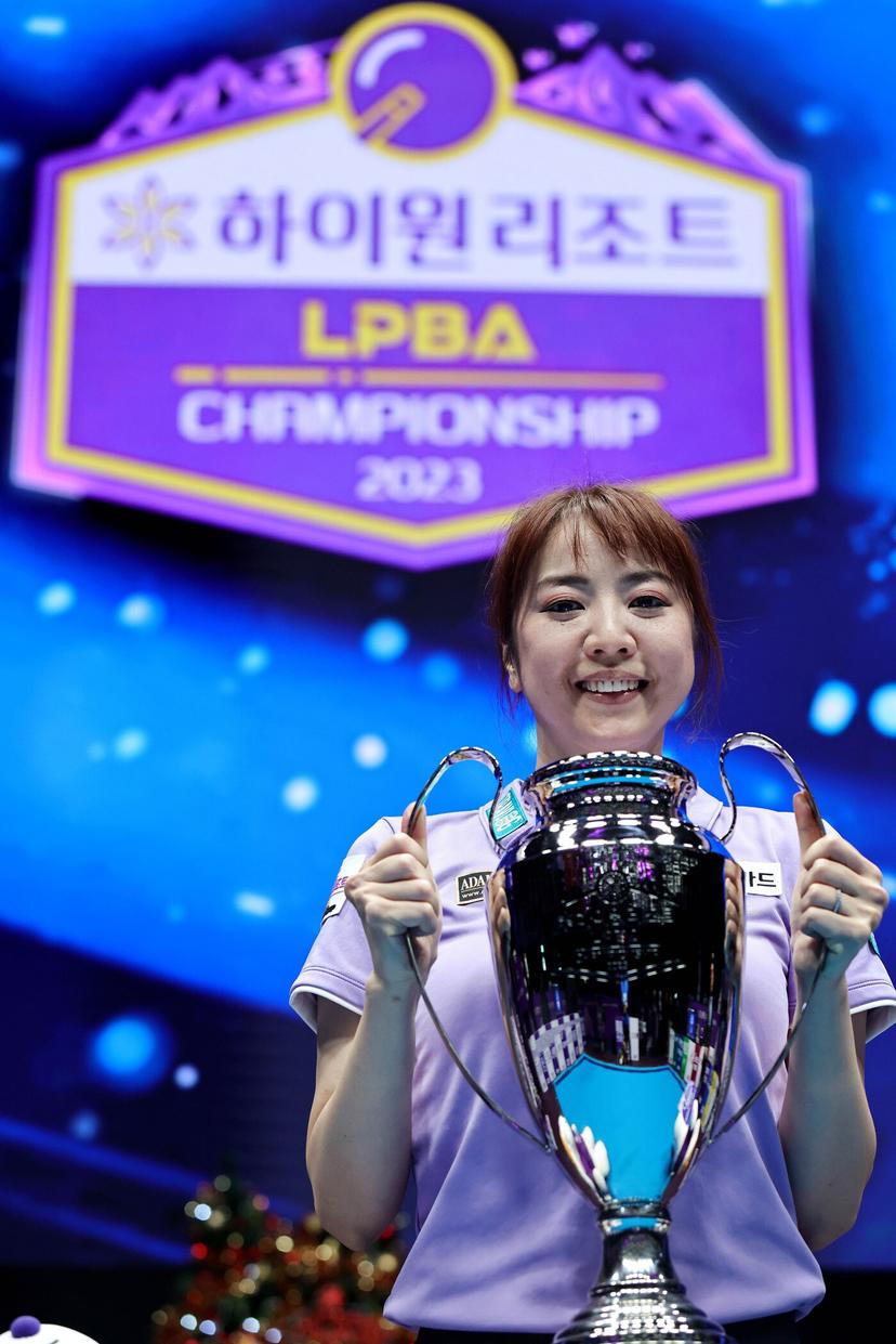 '3쿠션 강호' 日 사카이, 임혜원 잡고 LPBA 2승…상금랭킹 1위로 - 뉴스1