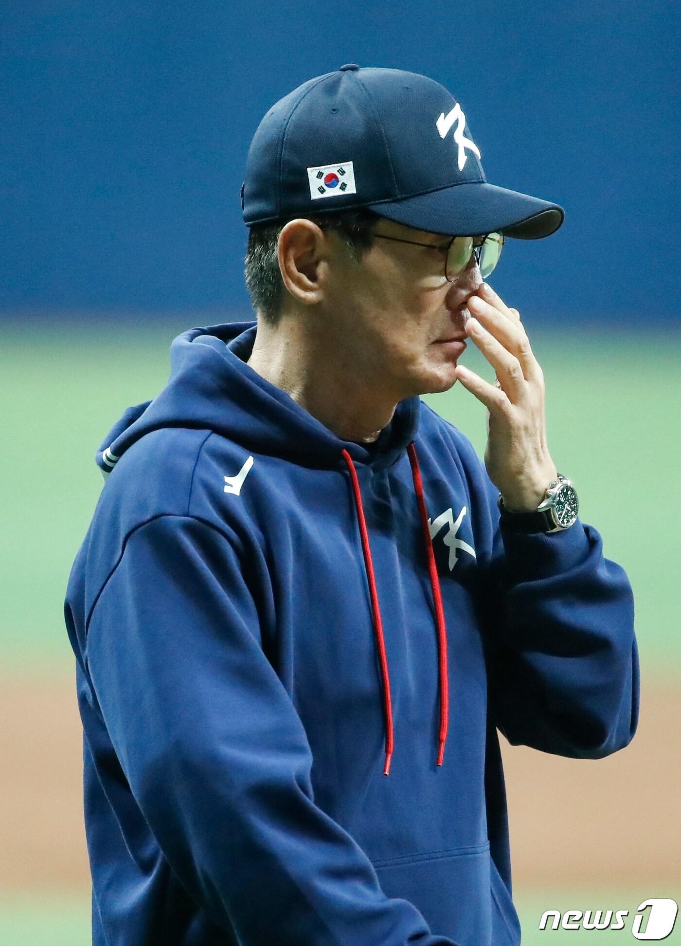 이강철 감독 "연습은 끝났다…WBC서 희망과 감동을 드리겠다" - 뉴스1