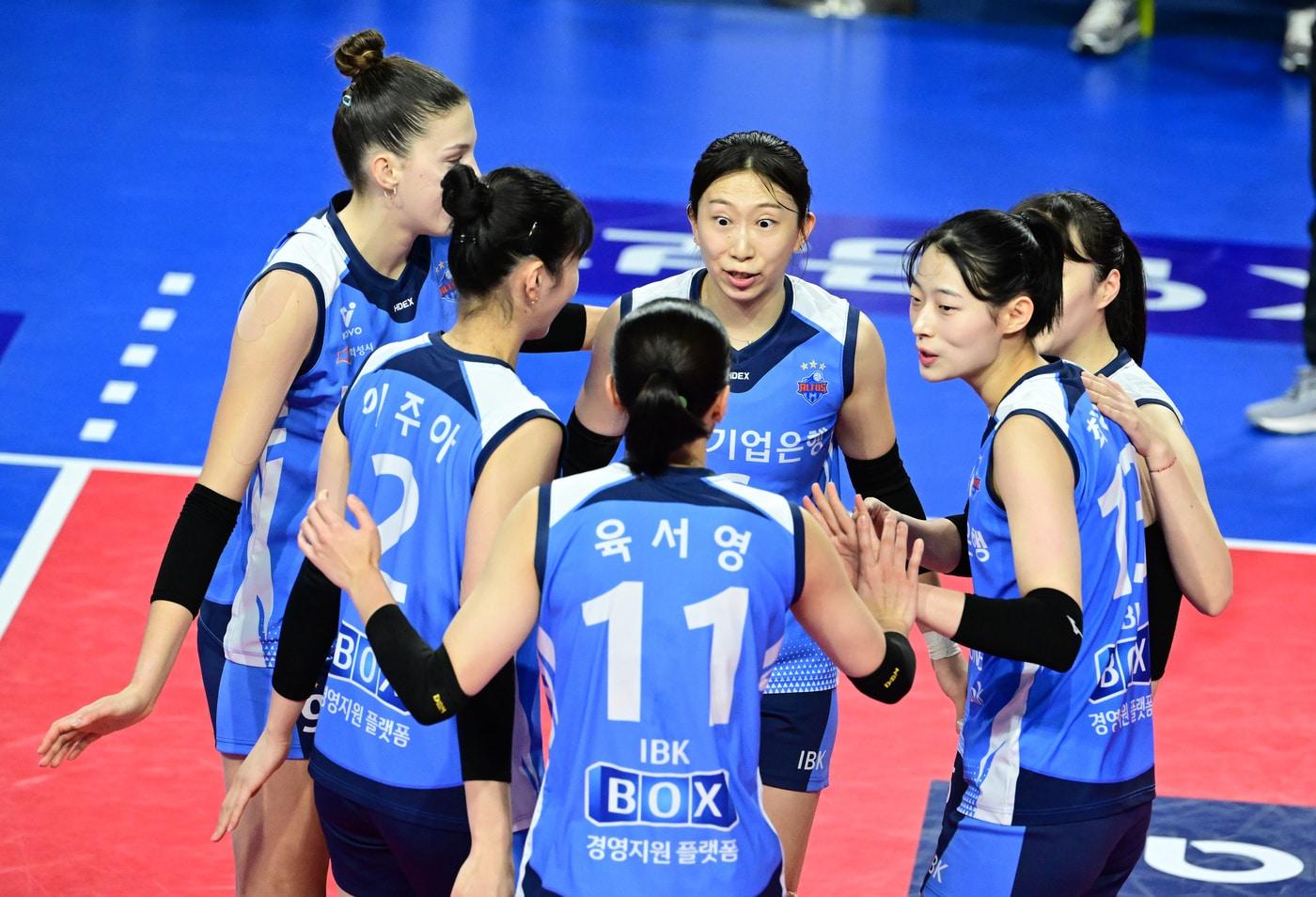 연승 끊기고 '2강' 만나는 IBK기업은행…위기의 12월 왔다 - 뉴스1