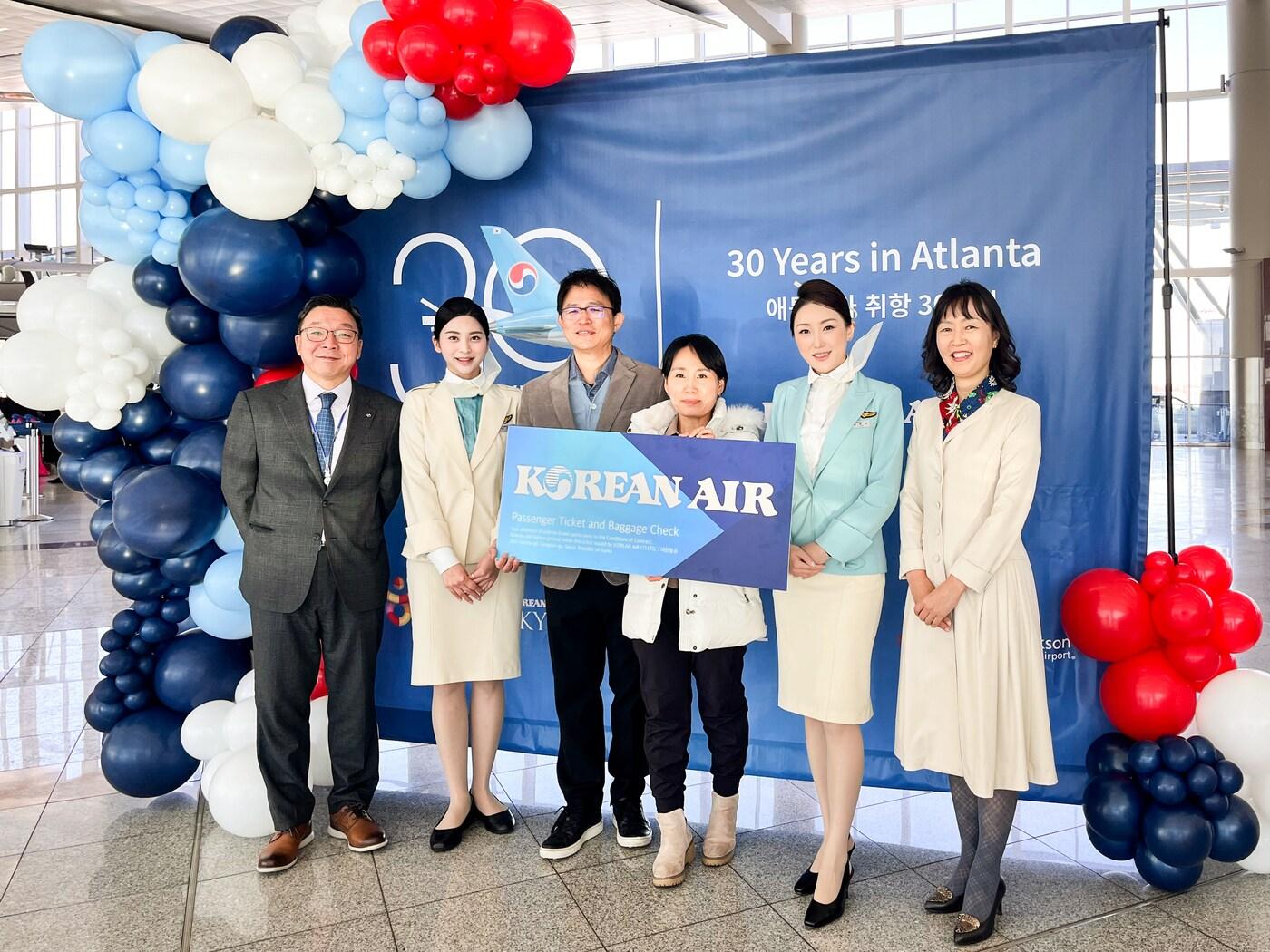 대한항공, 美 애틀란타 취항 30주년 행사…"1994년 첫 비행" - 뉴스1