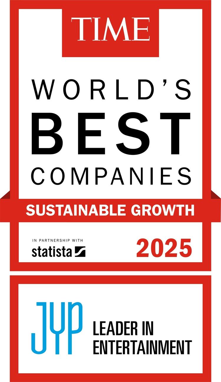 JYP, 2025년 지속가능 성장기업 국내 1위·세계 3위 - 뉴스1