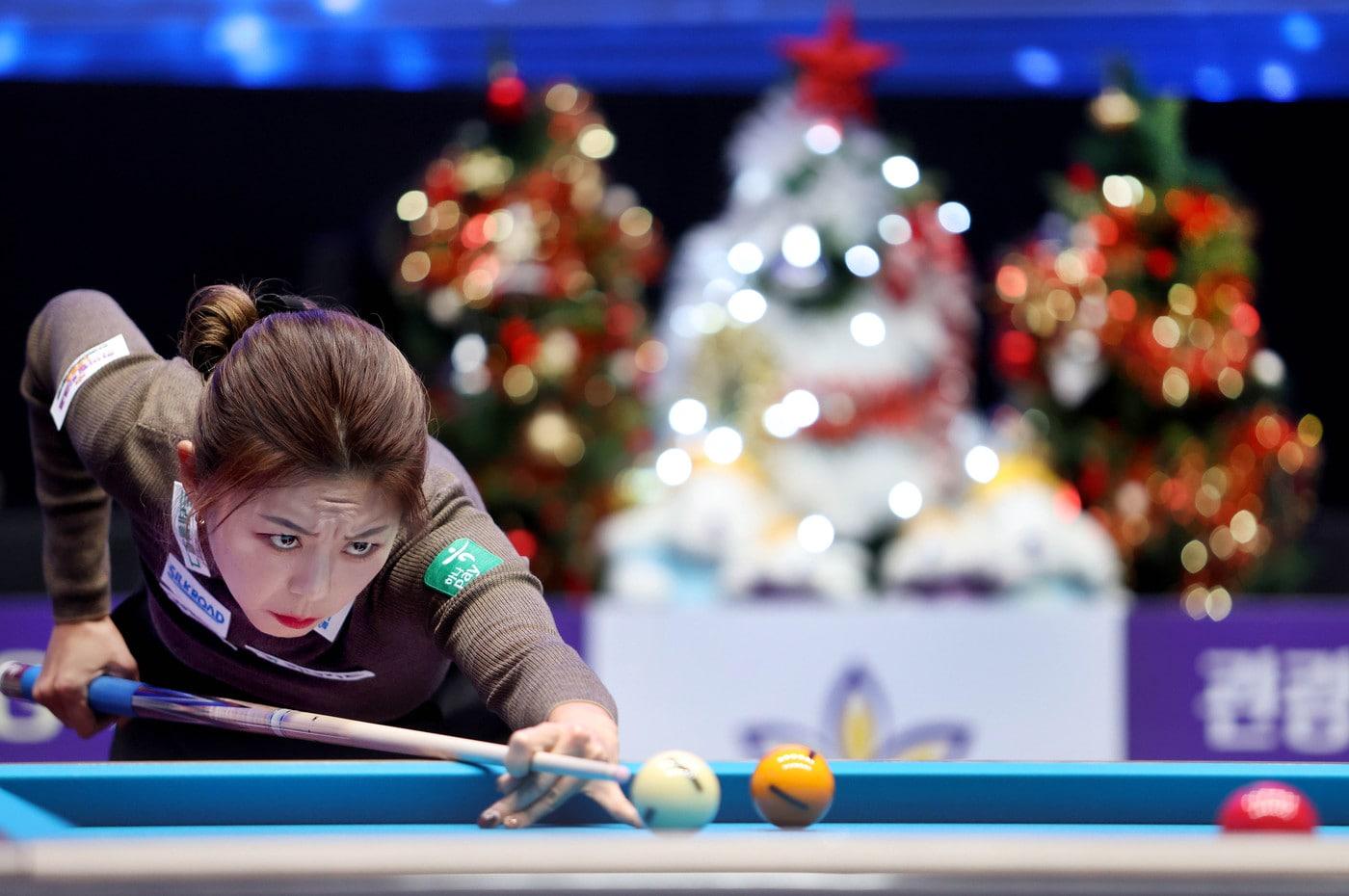 '당구 여제' 김가영, 역대 최초 5연속 우승 도전 - 뉴스1