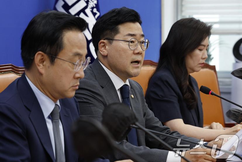 민주 "尹 거부권 안써야 '운영·법사위 1년씩' 검토" 역제안 - 뉴스1