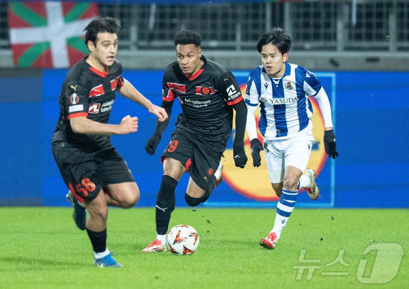 '이한범 결장' 미트윌란, UEL 16강 PO 1차전서 레알 소시에다드에 패 - 뉴스1