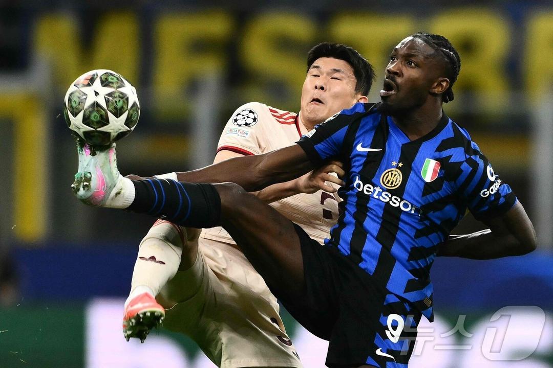 '헤더골 허용 아쉬웠다' 김민재의 뮌헨, UCL 4강 실패(종합) - 뉴스1