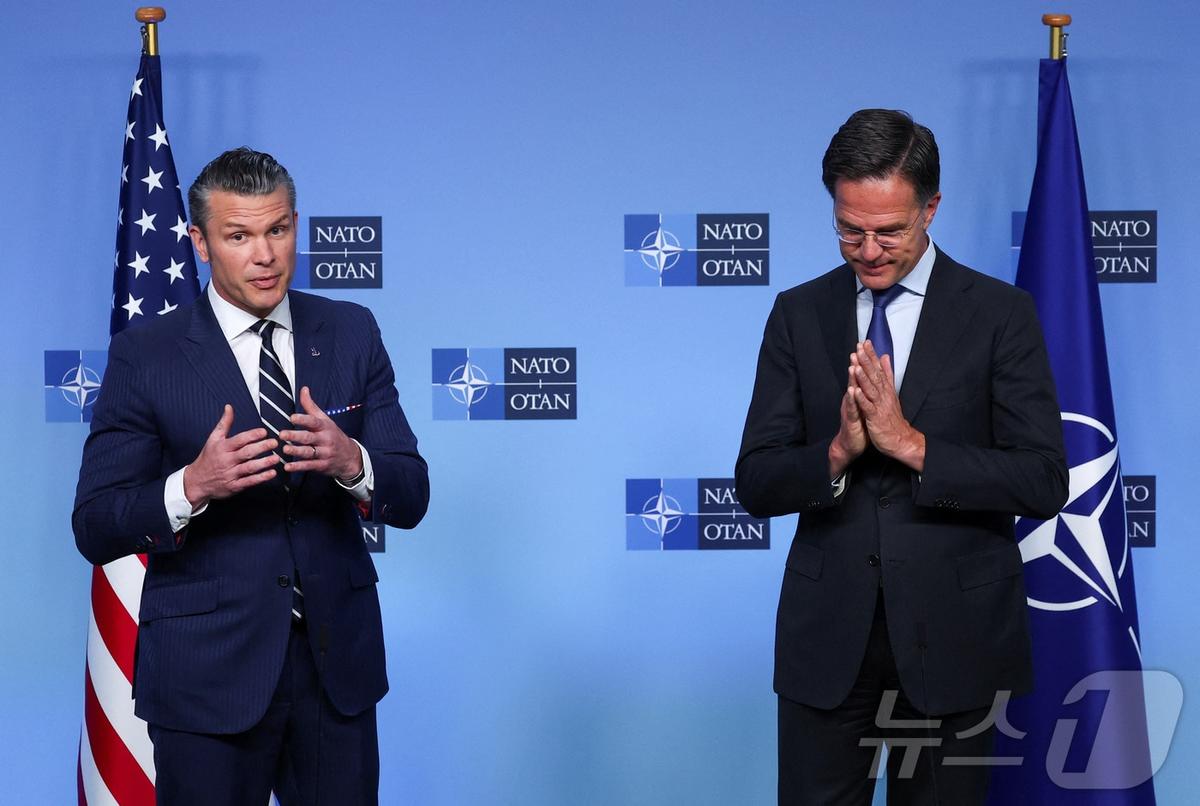 나토, 'GDP 5%' 국방비 증액 잠정 합의…월말 정상회의서 채택 예정 - 뉴스1