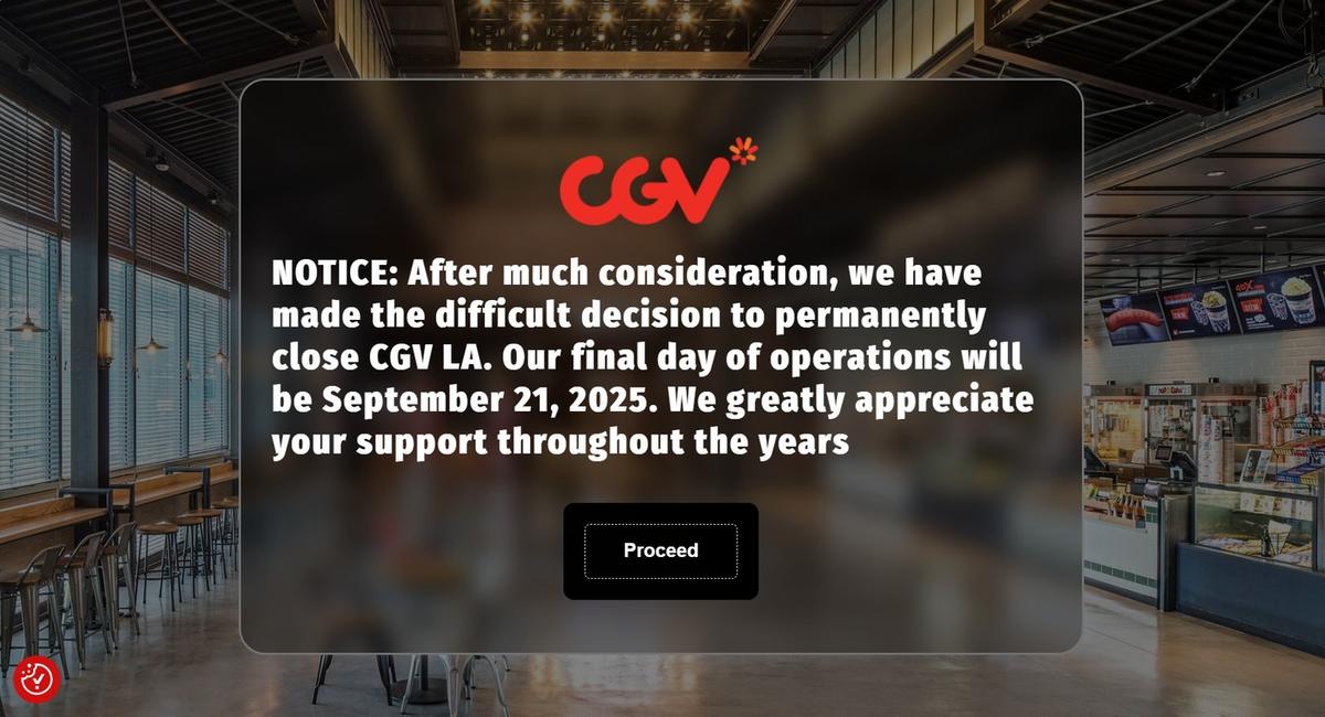 CGV, 15년 만에 미국 사업 철수…"극장 대신 기술특별관 집중" - 뉴스1