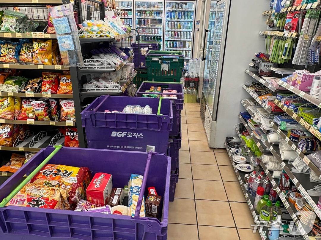 CU 물류 파업 일단락…편의점 점주들 "매출 피해 대책 필요" - 뉴스1