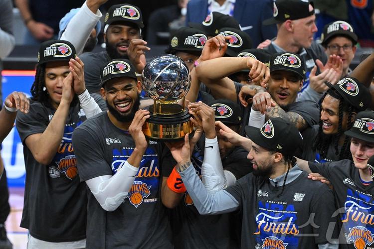 NBA 뉴욕, 27년 만에 파이널 진출…PO 동부 MVP 브런슨 - 뉴스1
